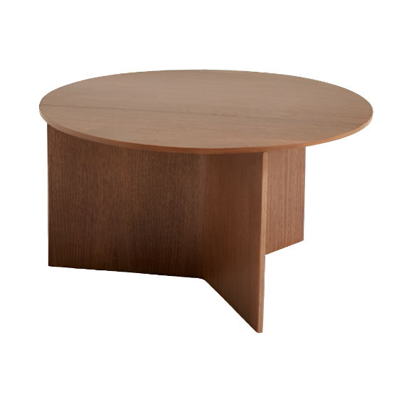Slit Table Wood Round XL – Design Story