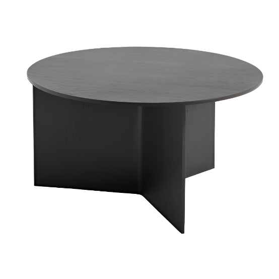 Slit Table Wood Round XL – Design Story