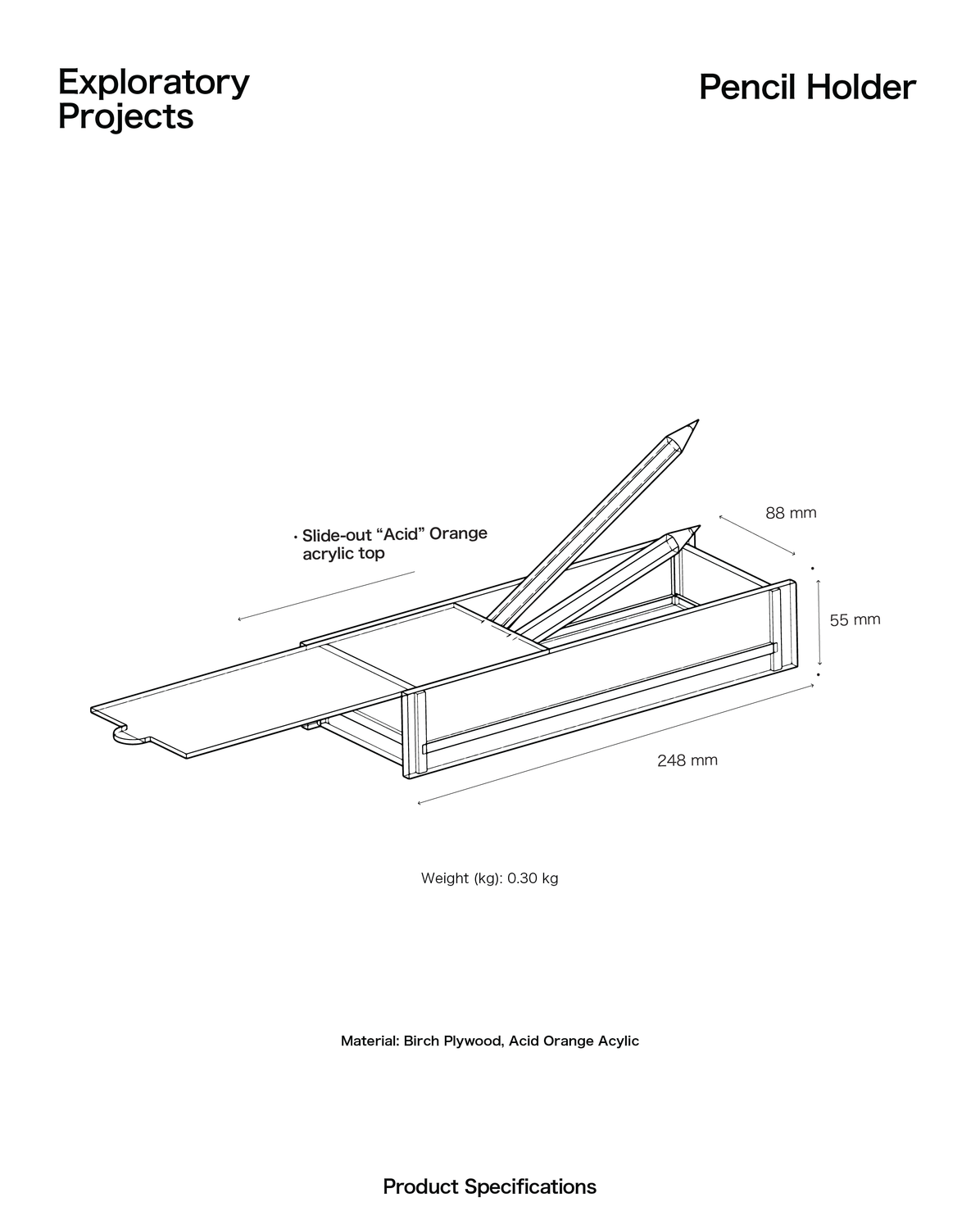 Pencil Holder – Design Story