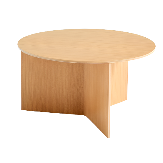Slit Table Wood Round XL – Design Story